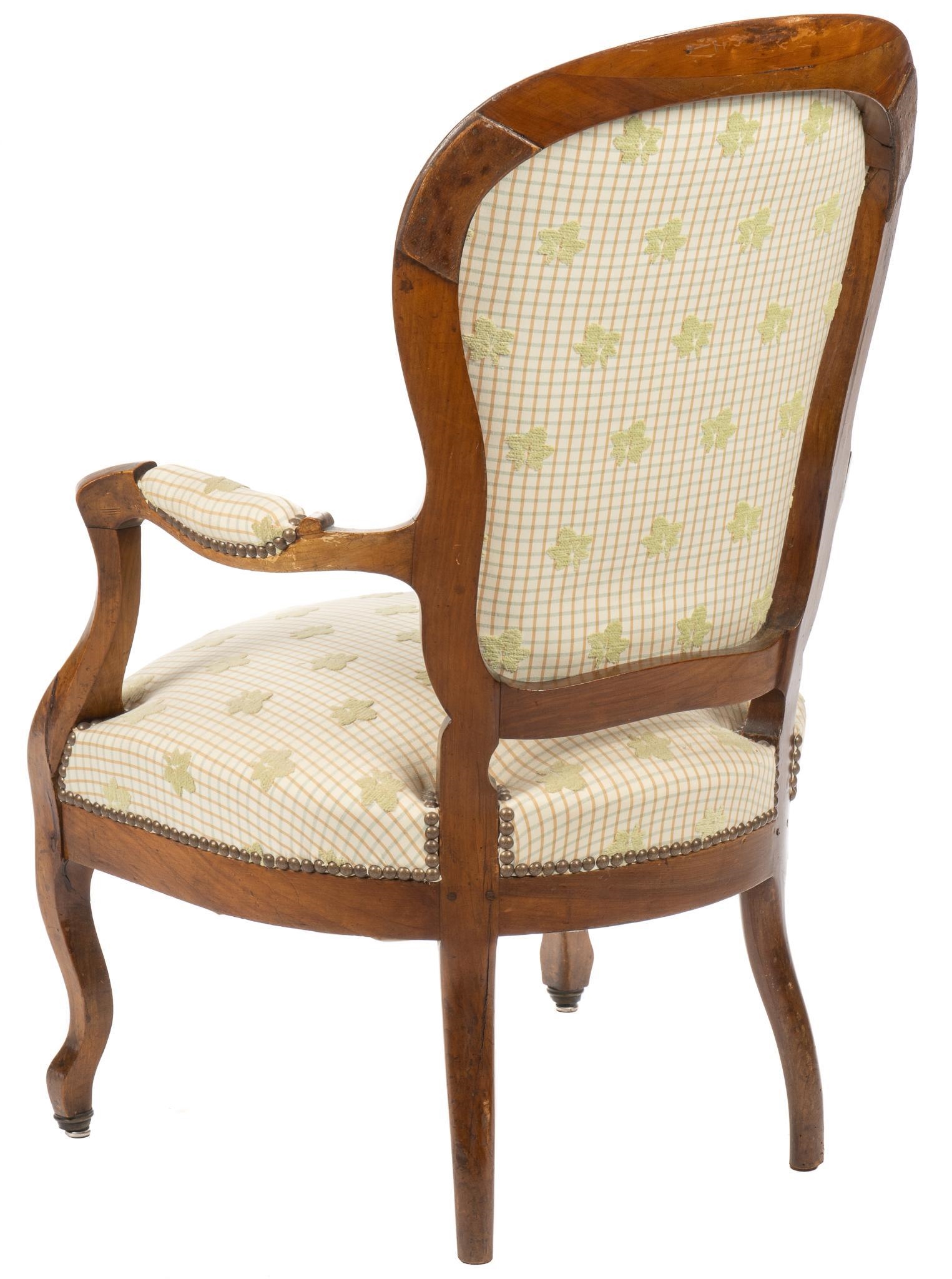 Louis Philippe | Louis Philippe Style Fauteuil Chair | MutualArt