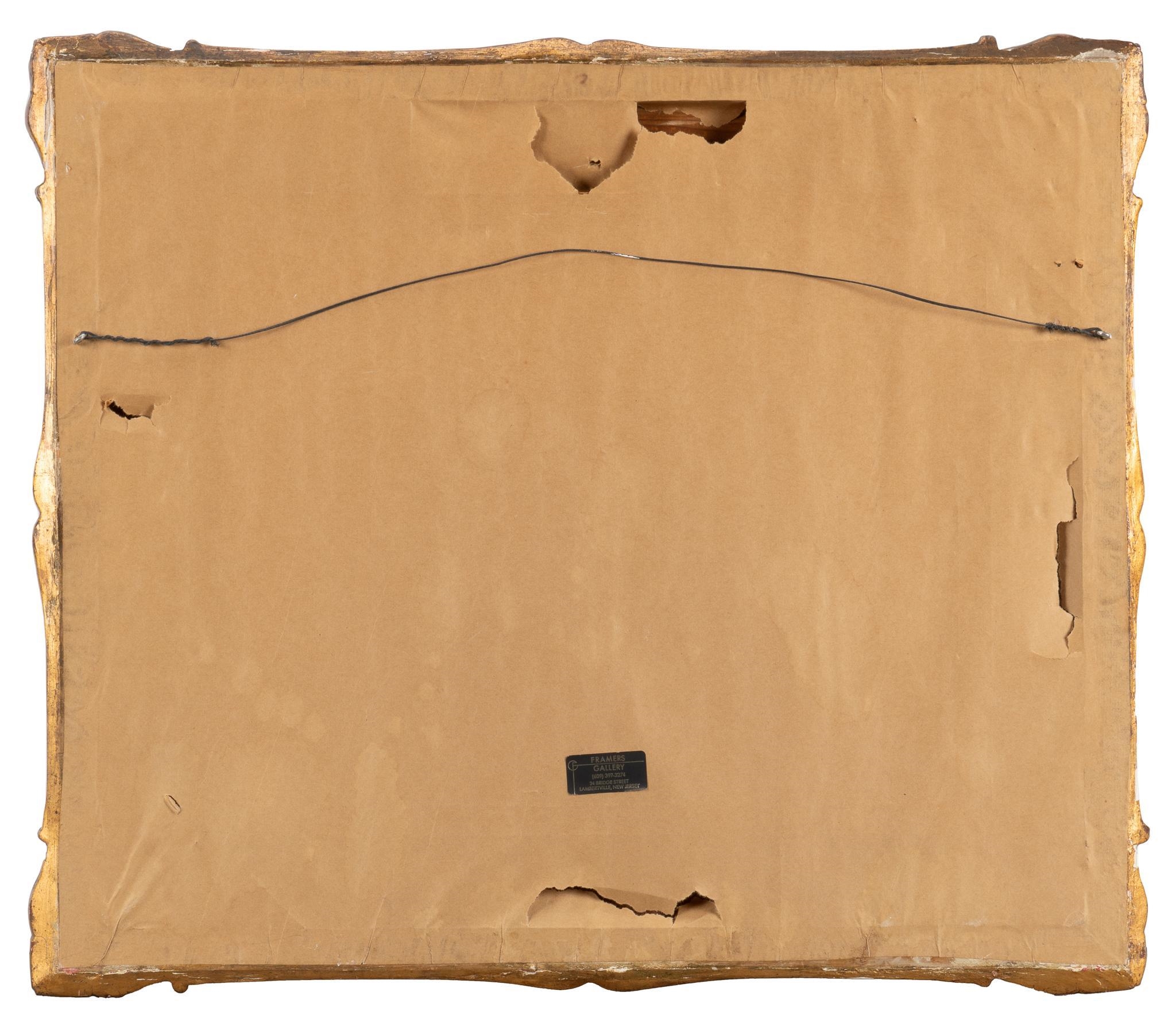 Leon John Moran | Interior Scene with Gentlemen | MutualArt