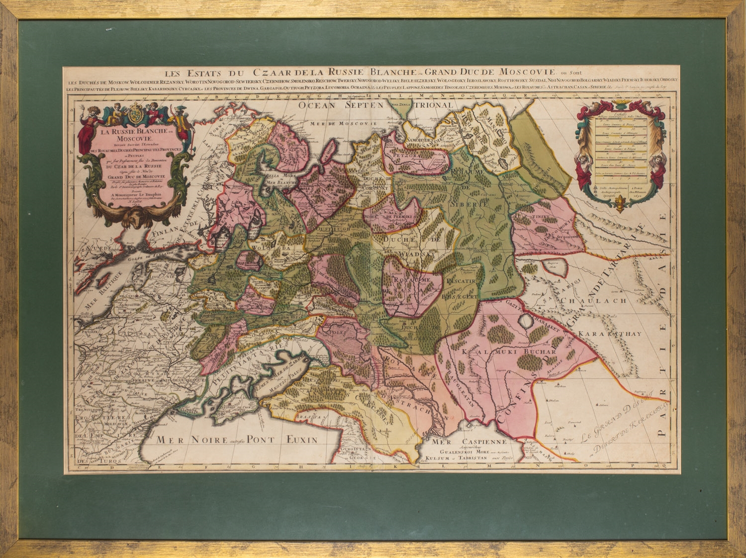 Nicolas Sanson | Map of the Russian Empire | MutualArt