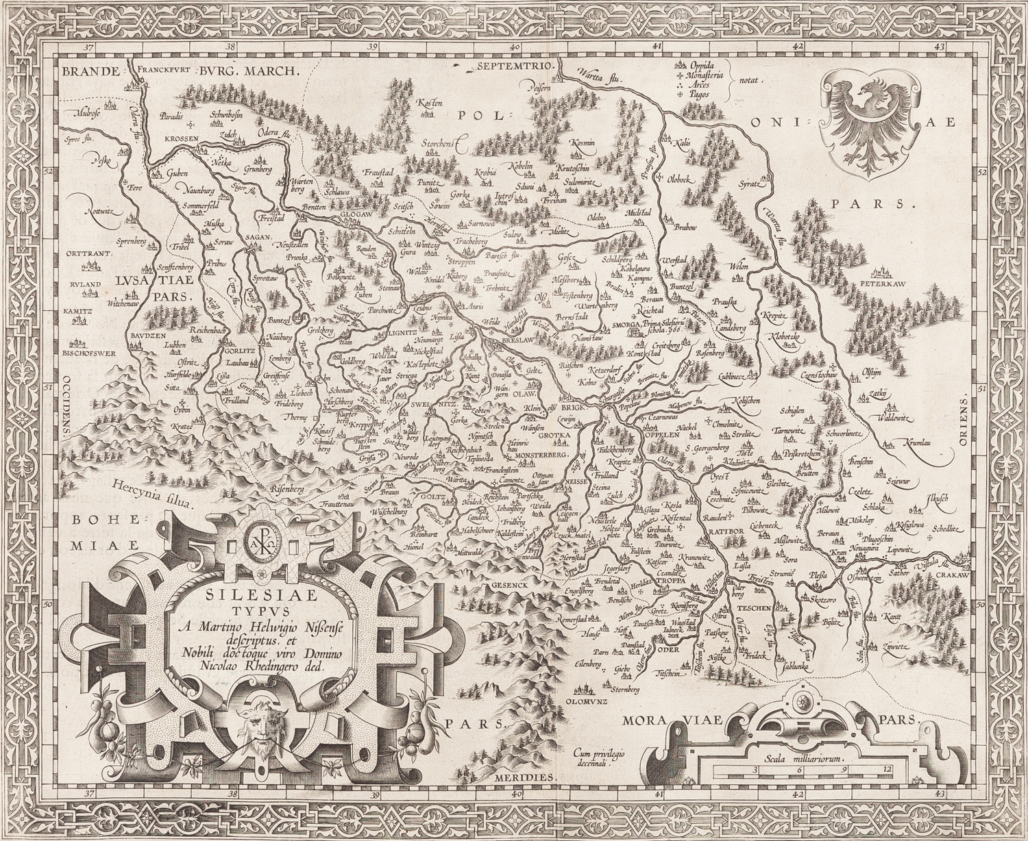 Abraham Ortelius | Map of Silesia | MutualArt