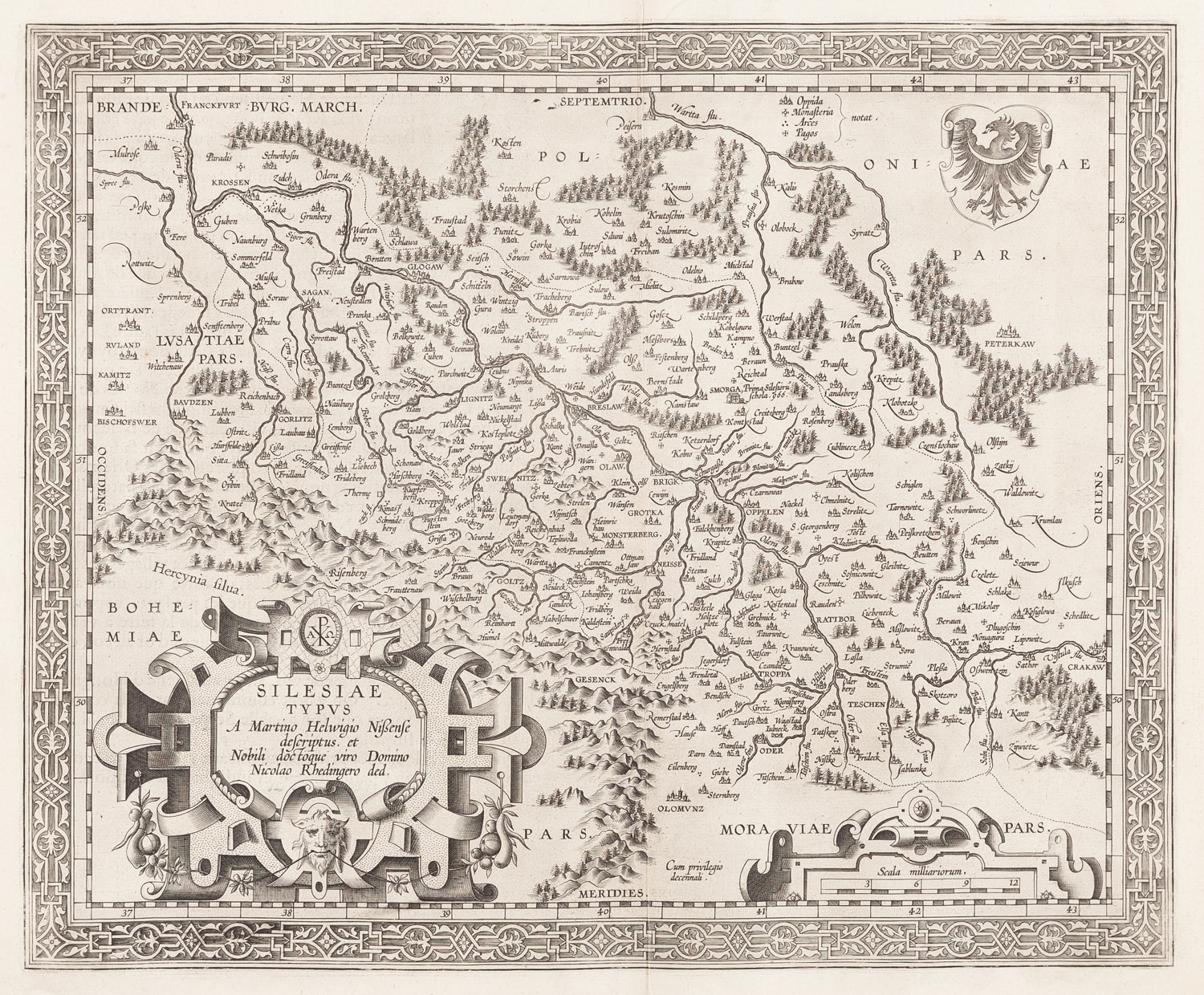 Silesia Map Europe