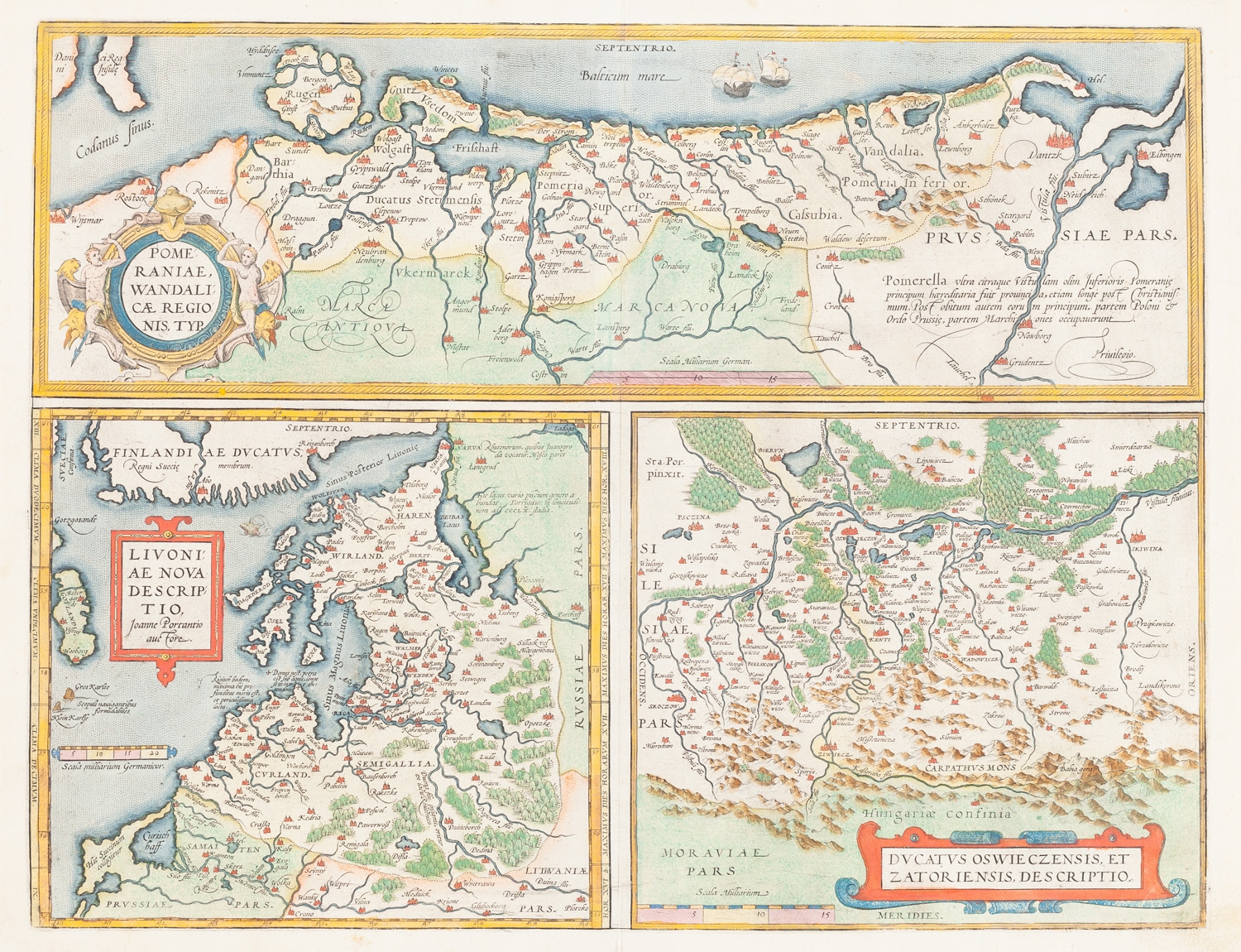 Abraham Ortelius | Ortelius’ Maps of the Southern Coasts of the Baltic ...
