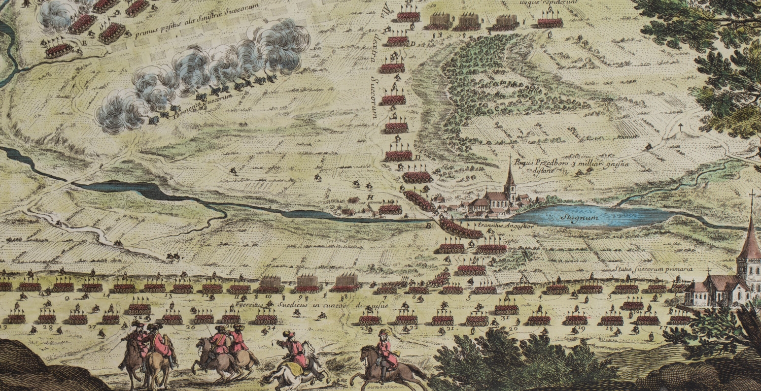 Erik Dahlbergh | Battle of Gniezno during the Swedish Deluge | MutualArt