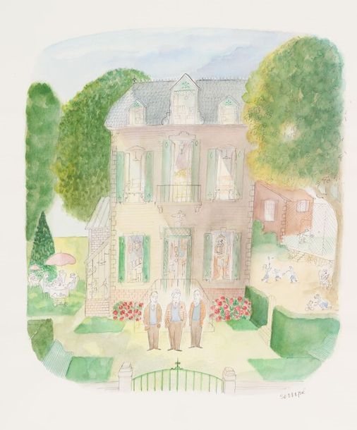 Jean-Jacques Sempé | A Sunday with the family | MutualArt