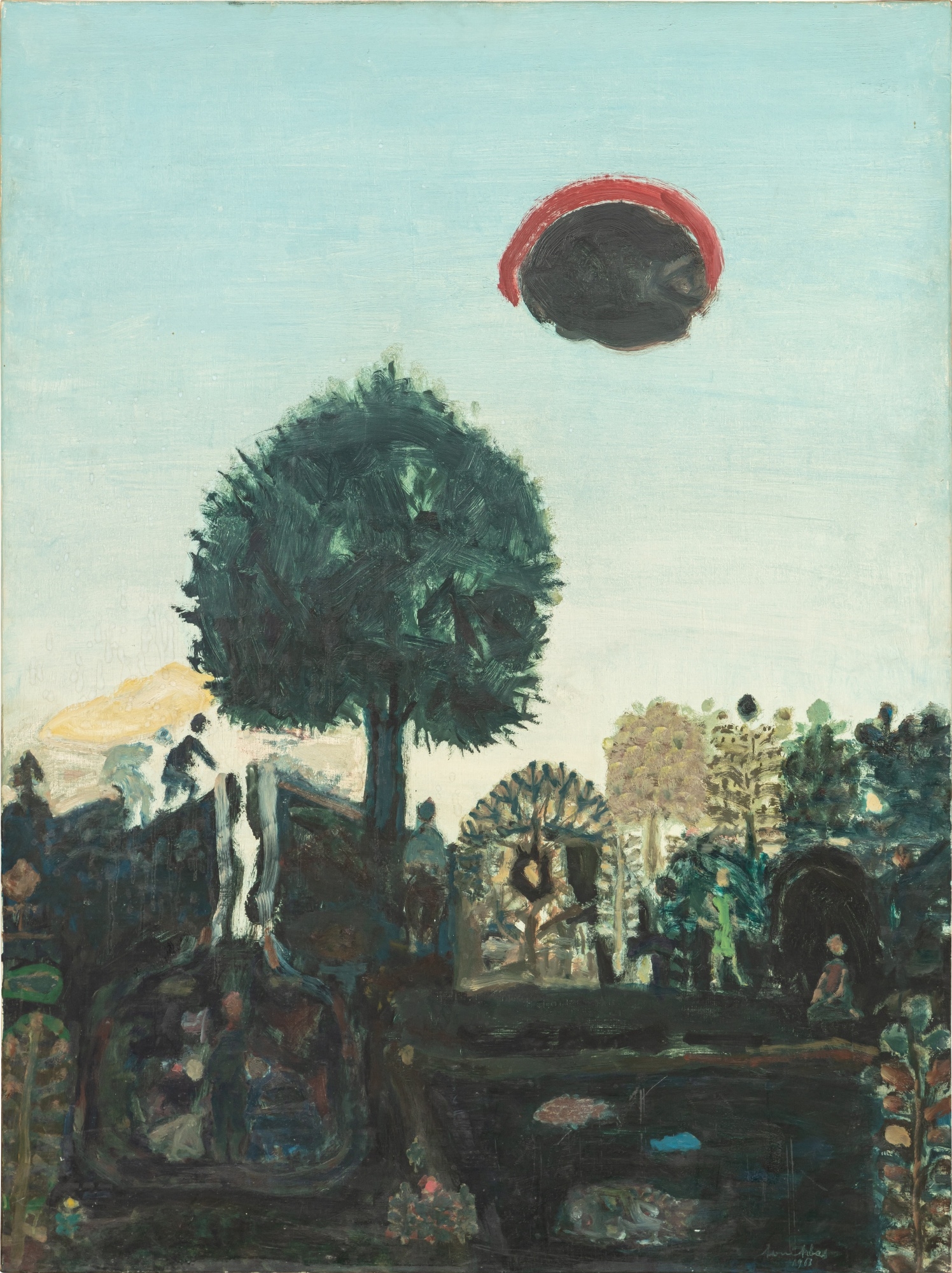 Avni Arbas | L'arbre au soleil noir (1963) | MutualArt
