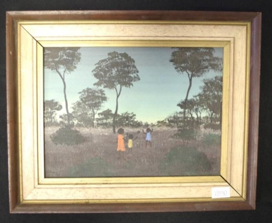 Ray Crooke | 'Children Playing' | MutualArt