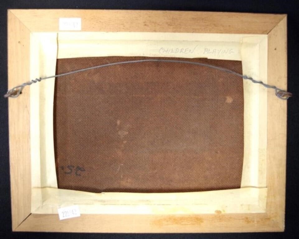 Ray Crooke | 'Children Playing' | MutualArt