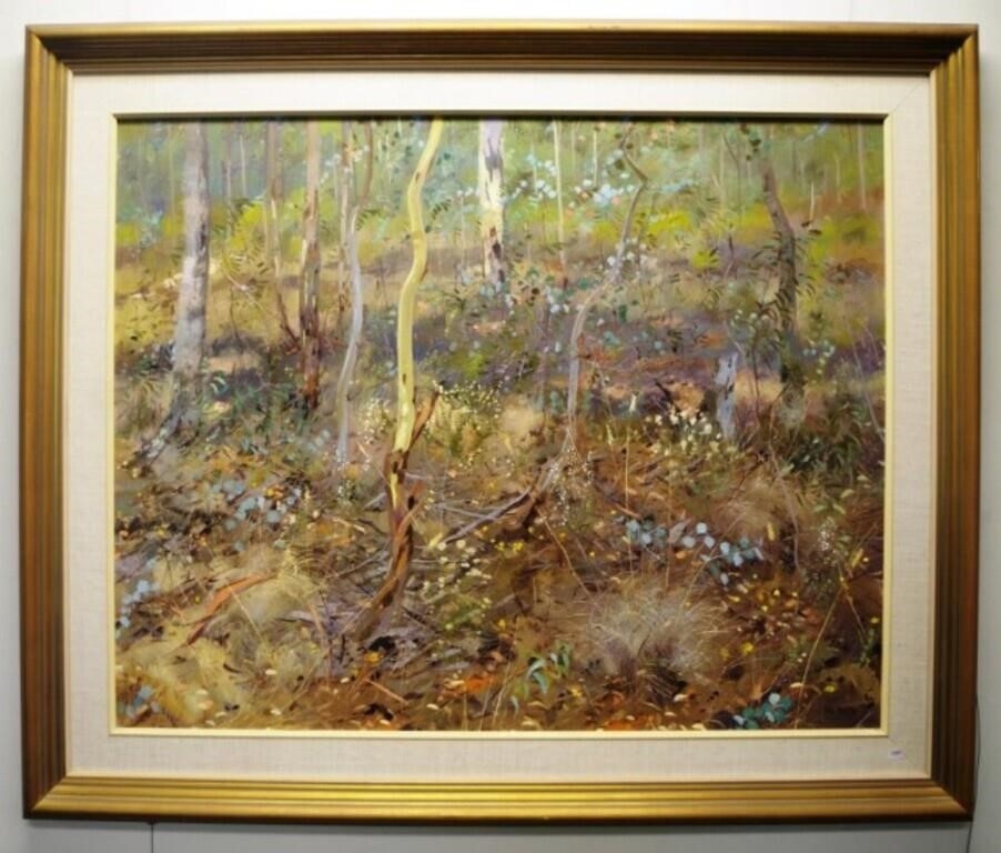 Hal Barton | Eucalypt landscape | MutualArt