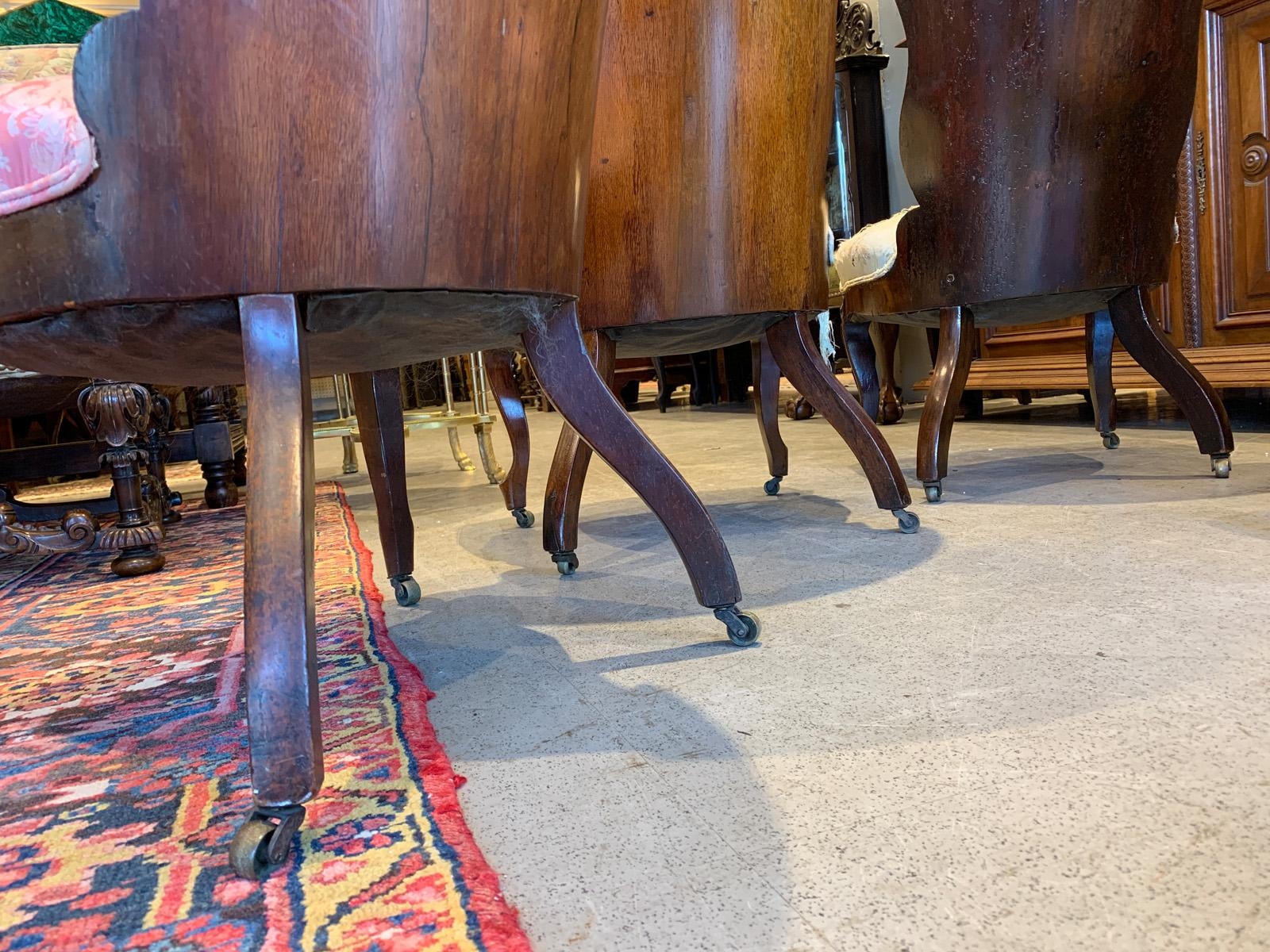 John Henry Belter | Four Rosewood Side Chairs | MutualArt