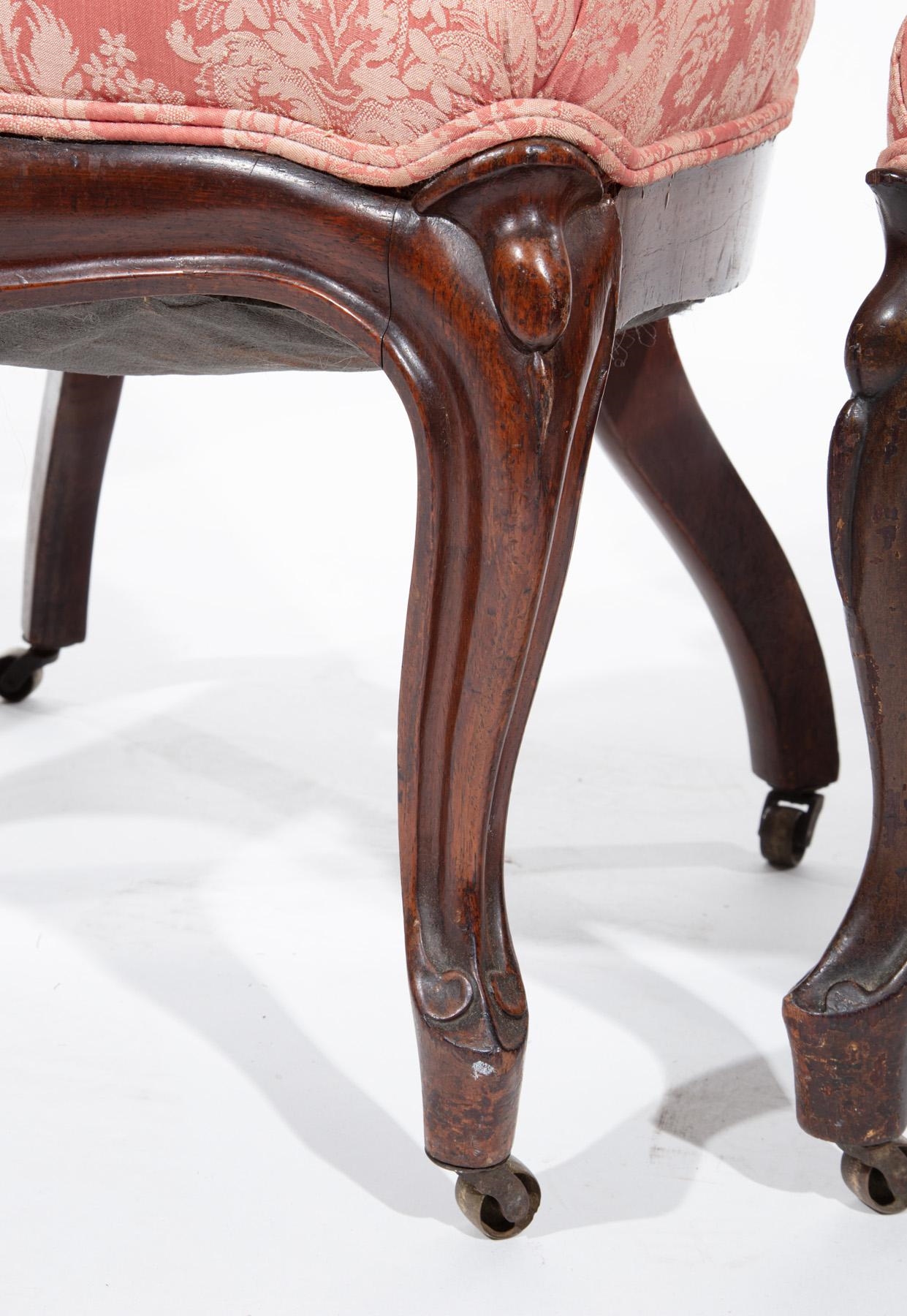 John Henry Belter | Four Rosewood Side Chairs | MutualArt