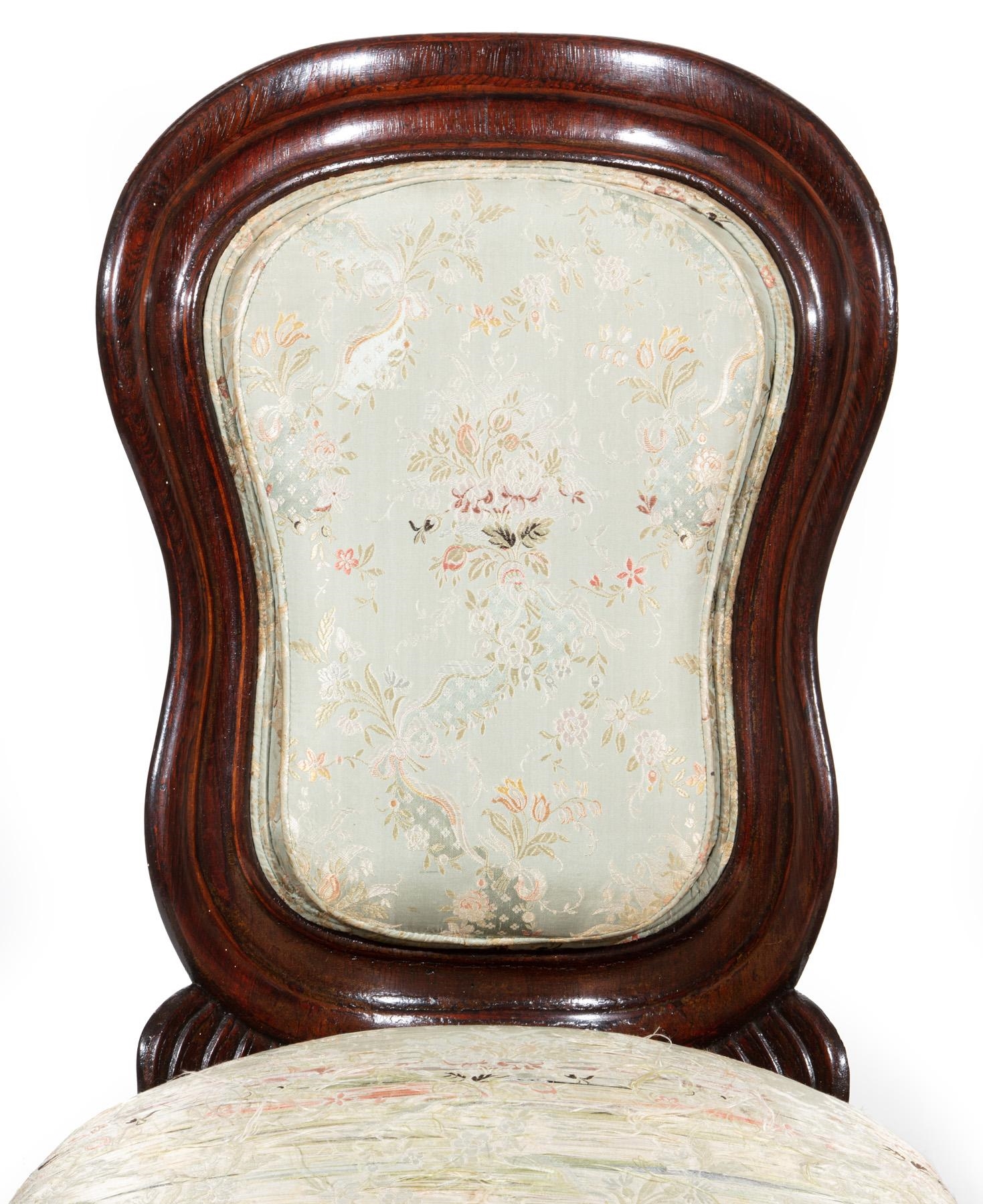 John Henry Belter | Four Rosewood Side Chairs | MutualArt