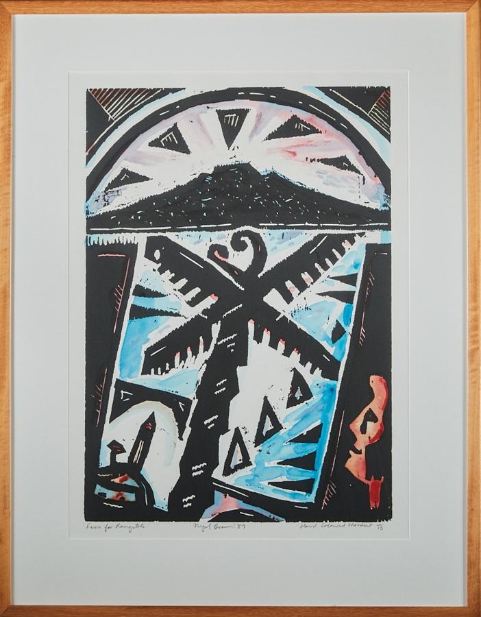 Nigel Brown | Fern for Rangitoto (1989) | MutualArt