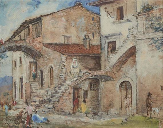 Albin Martin | Sketch about Rome from Nature (1838) | MutualArt