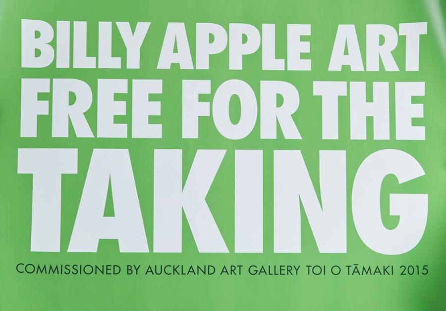 Billy Apple | Free for the Taking (2015) | MutualArt