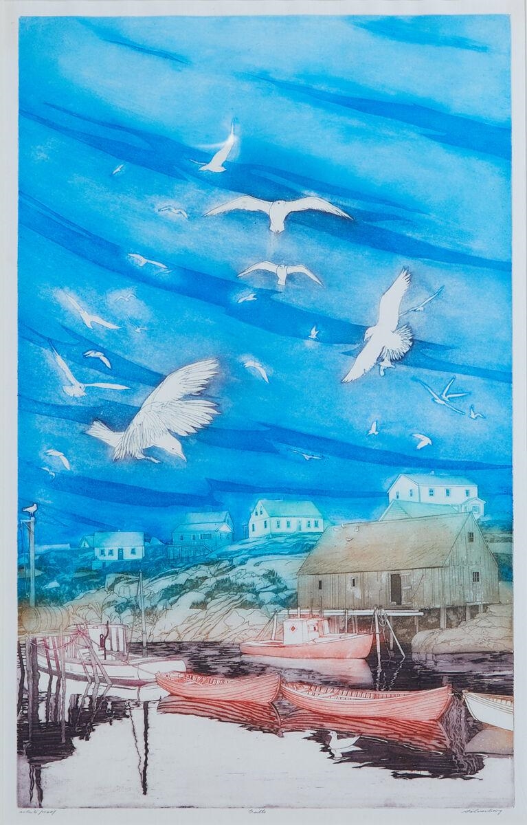 David Silverberg | Gulls | MutualArt