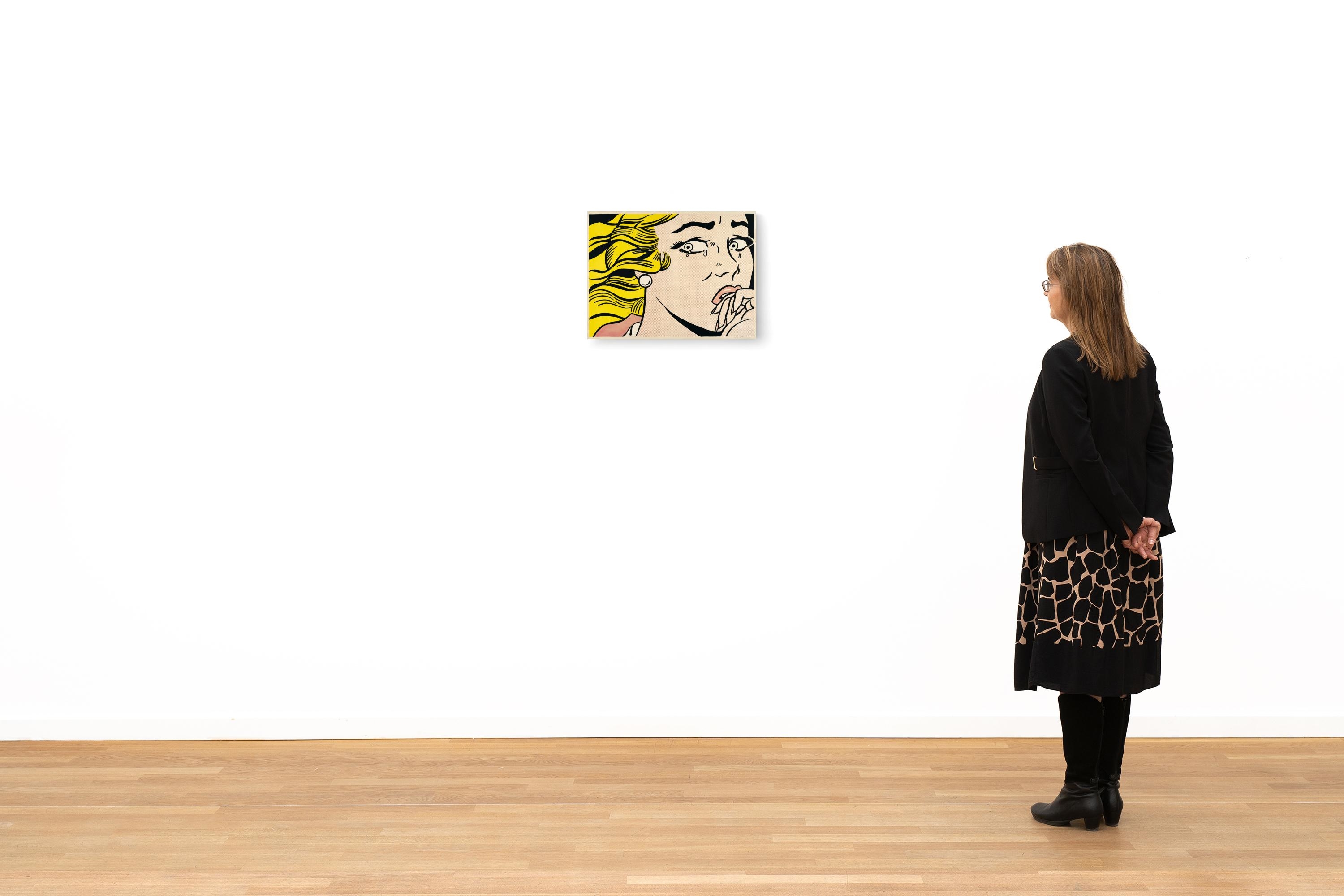 Roy Lichtenstein | Crying Girl (1963) | MutualArt