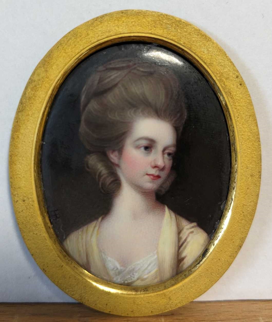 Henry Bone | Portrait miniature of Mary Manners-Sutton (née Thoroton ...