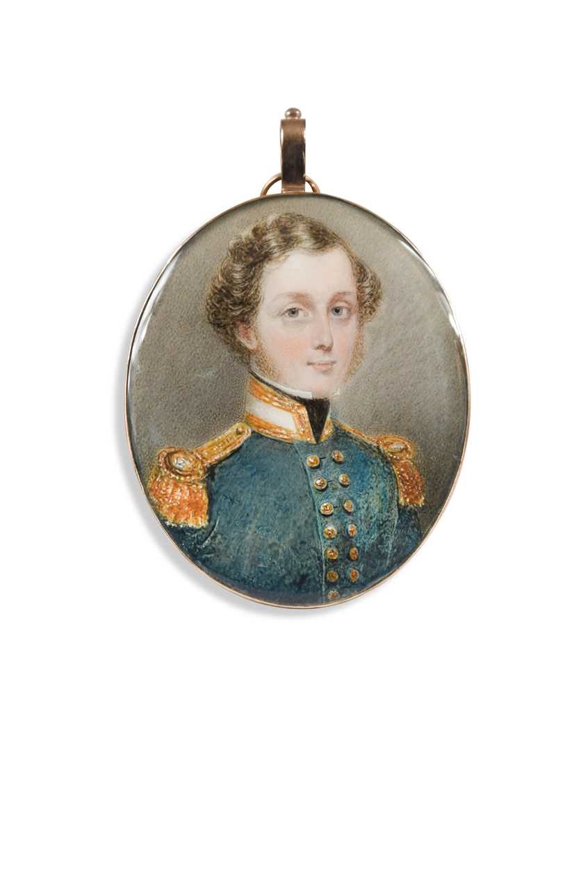 James Holmes | Portrait miniature of Captain Michael Henry Perceval (d ...
