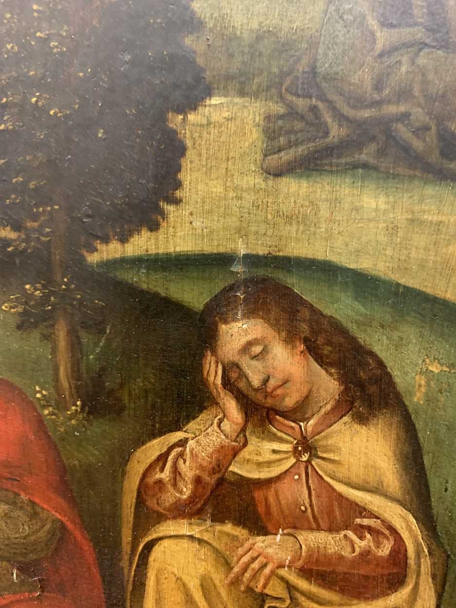 Flemish School, 16th Century | Christ in the Garden of Gethsemane (Early 16th Century) | MutualArt