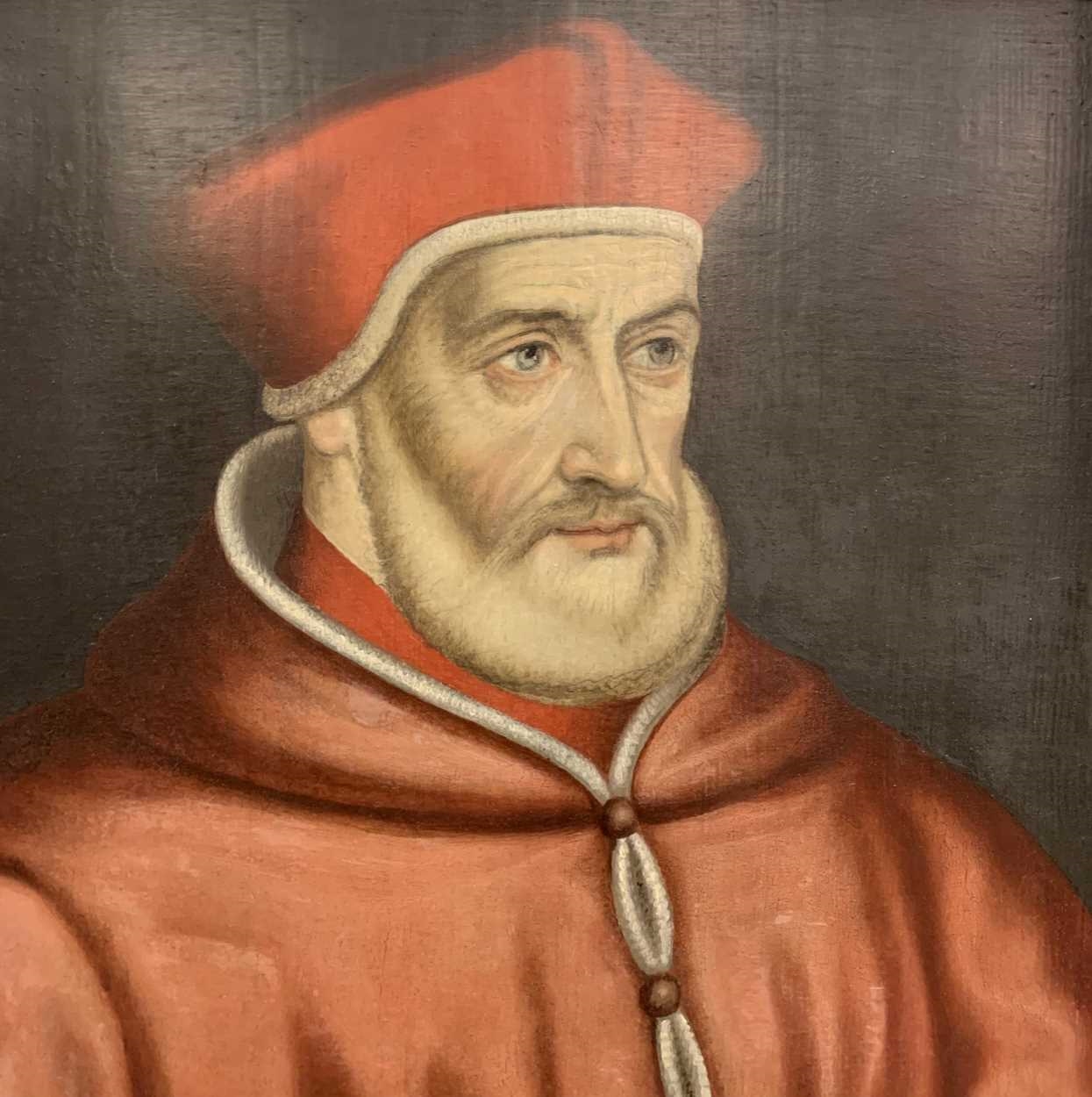 Italian School, 16th Century | Portrait of Cardinal Reginald Pole (1500 ...