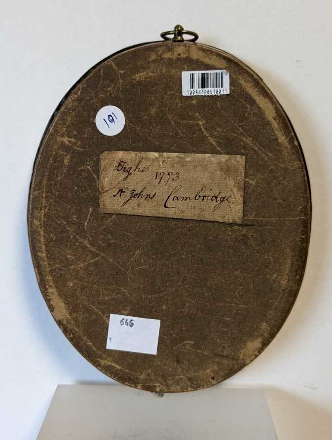 Lucas Bateman | Portrait of Mr Tighe in profile to the left, believed ...