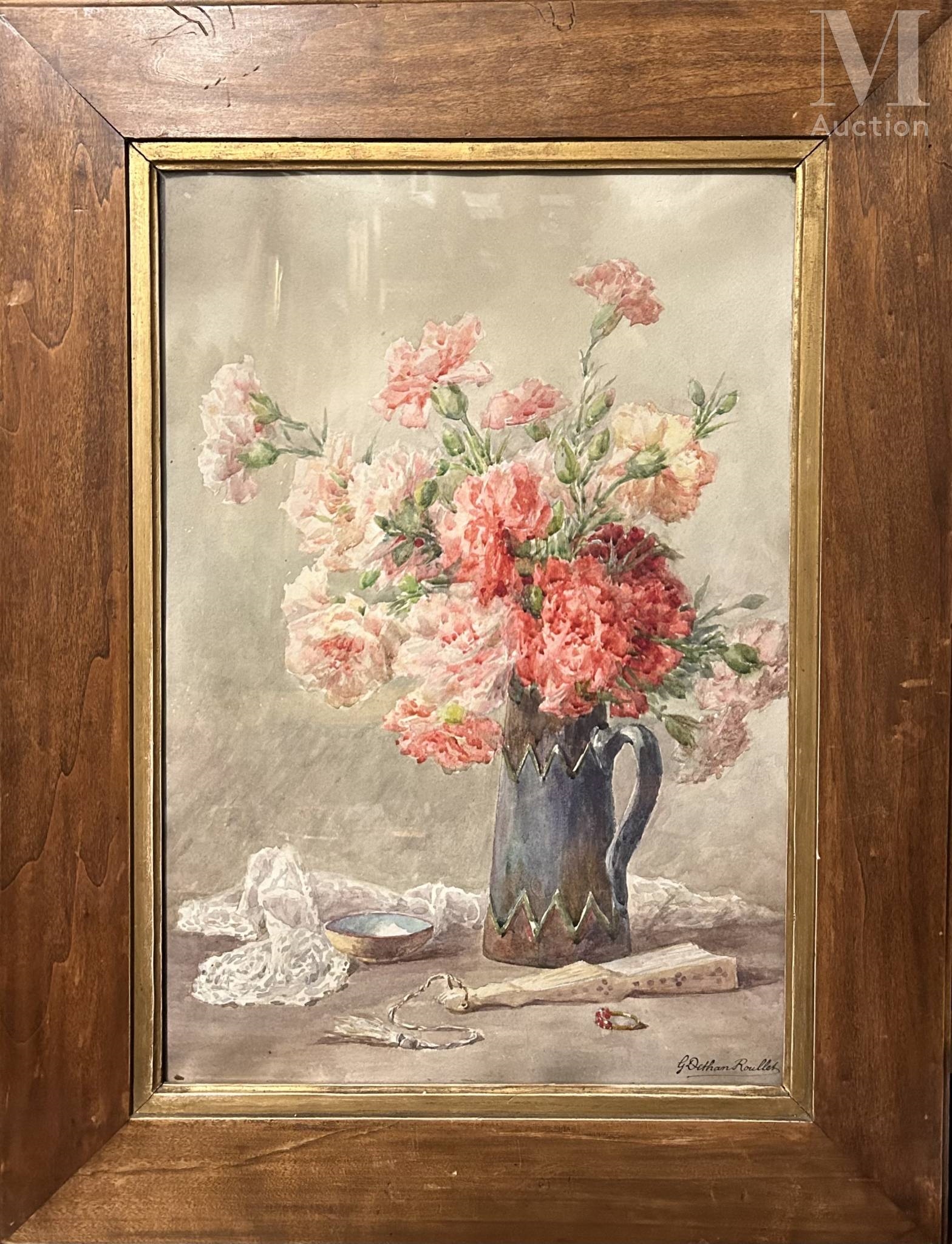 Dethan Roullet | Les œillets | MutualArt