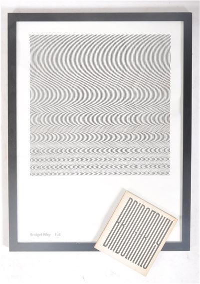 Bridget Riley | Fall (2000) | MutualArt