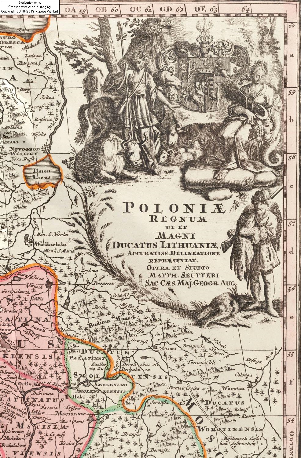 Georg Matthäus Seutter | Map of Poland (Circa 1740) | MutualArt