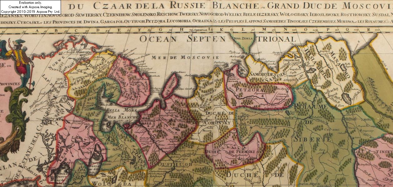Nicolas Sanson | Map of the Russian Empire | MutualArt