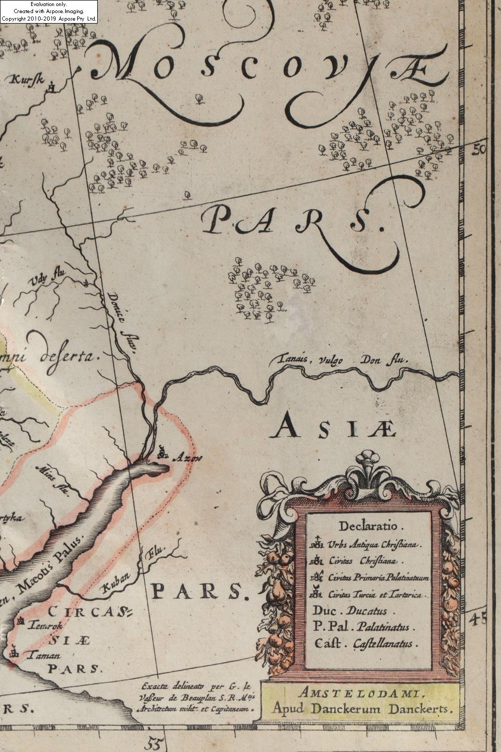 Dancker Danckerts | Map of Poland (1657) | MutualArt