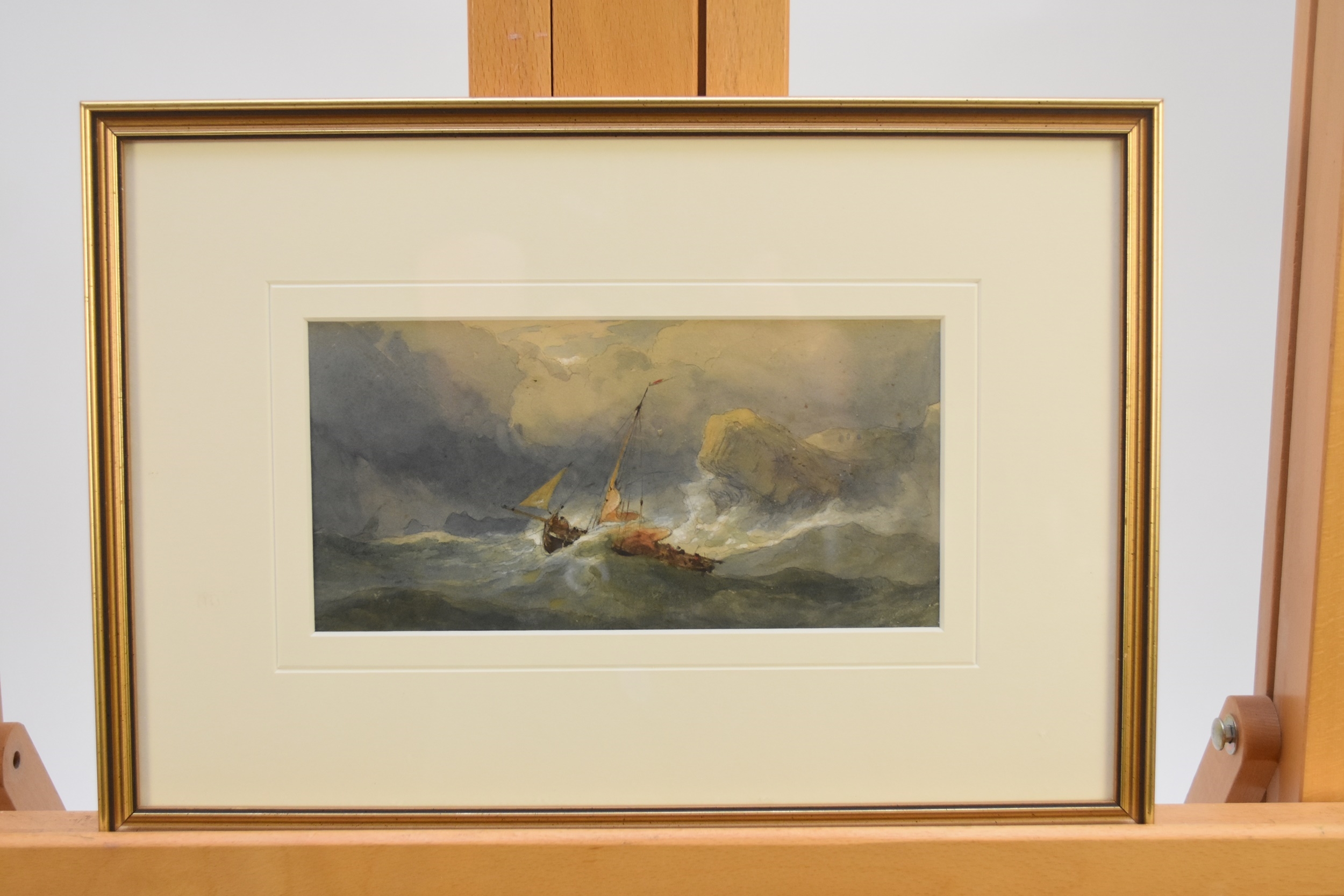 Edward Duncan | Setting Out in Stormy Seas | MutualArt