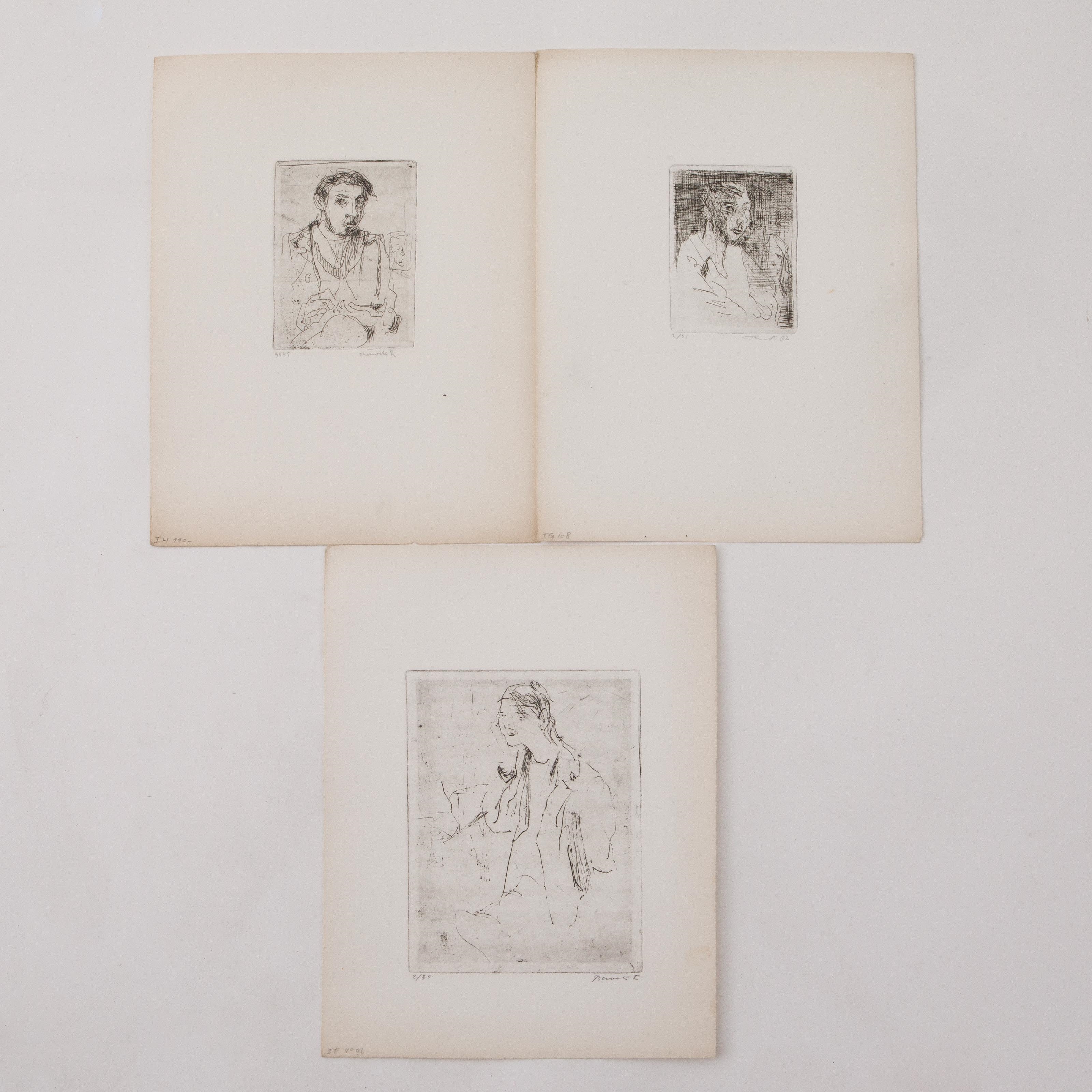 Fred Bervoets | Self-portrait; Untitled (Model) | MutualArt