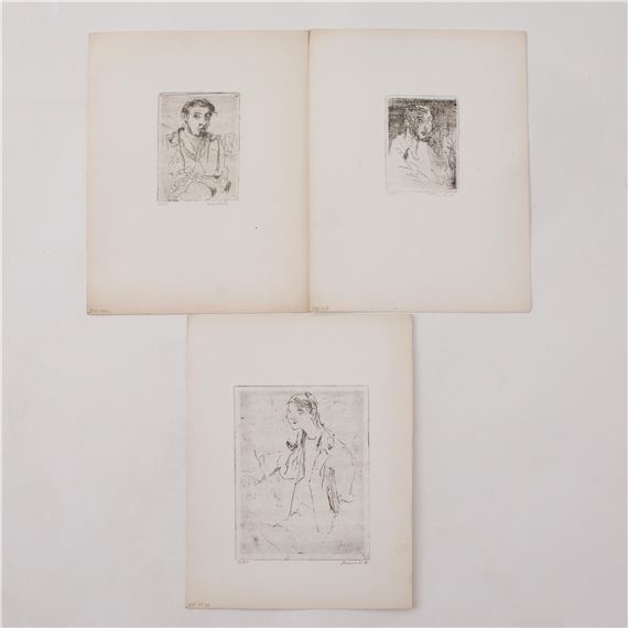 Fred Bervoets | Self-portrait; Untitled (Model) | MutualArt