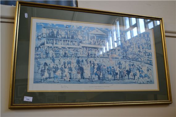 Peter Curling | Classic Performers at the Park from the mural by Peter ...