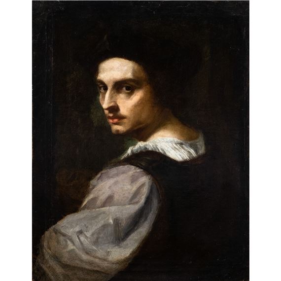 Andrea del Sarto | Portrait of a young man | MutualArt