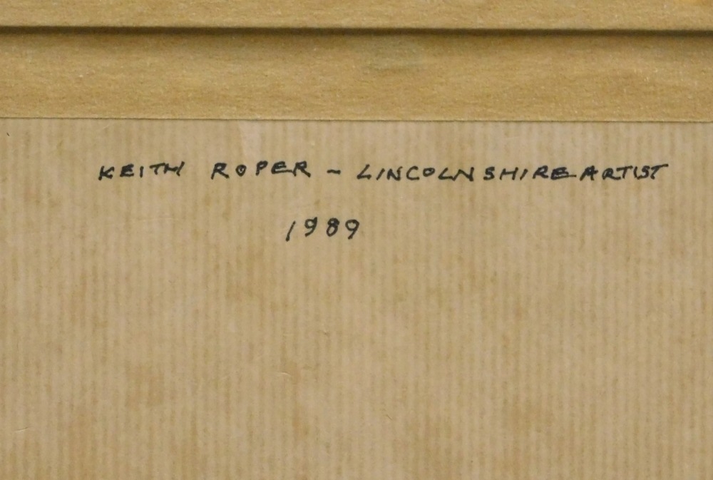 Keith Roper | Lincoln Cathedral with Castle Walls | MutualArt