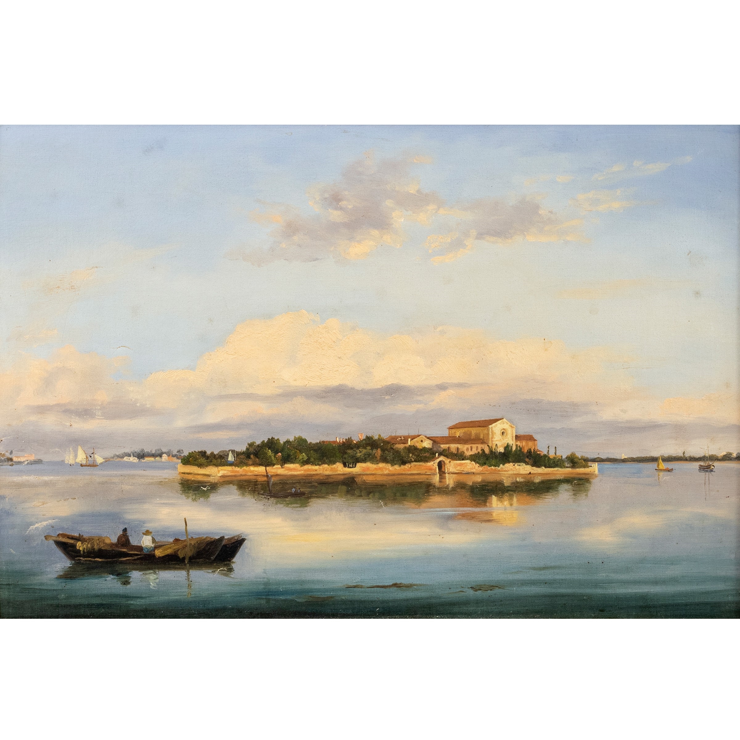 Joseph Haimann | Islet in the lagoon | MutualArt