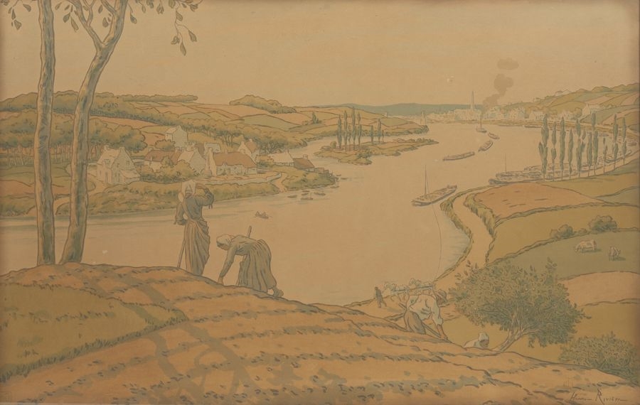 Henri Rivière | The River (1897) | MutualArt