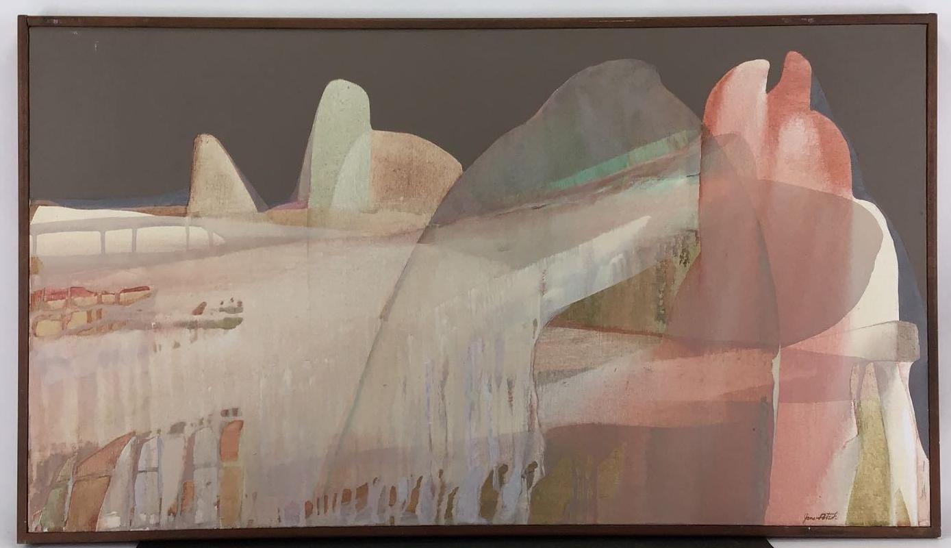 Jane Potash | Surreal mountain landscape | MutualArt