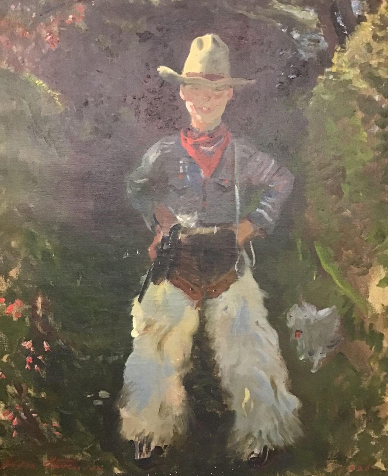 Gordon Stevenson | Portrait of a young boy dressed as a cowboy (1926 ...