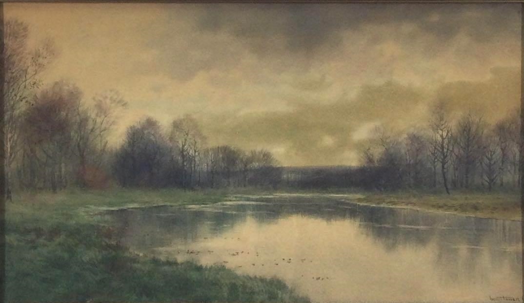 George Howell Gay | Lake and trees | MutualArt