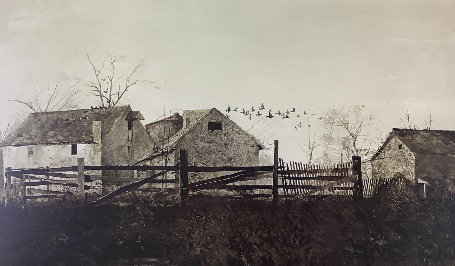 Andrew Wyeth | The Mill (1962) | MutualArt