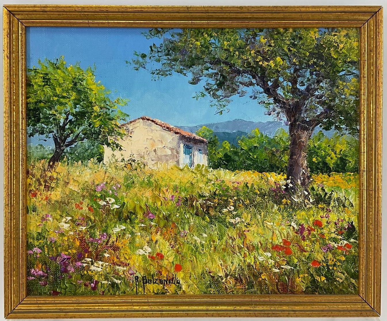 Roger Bolzonello | Lush meadow landscape | MutualArt