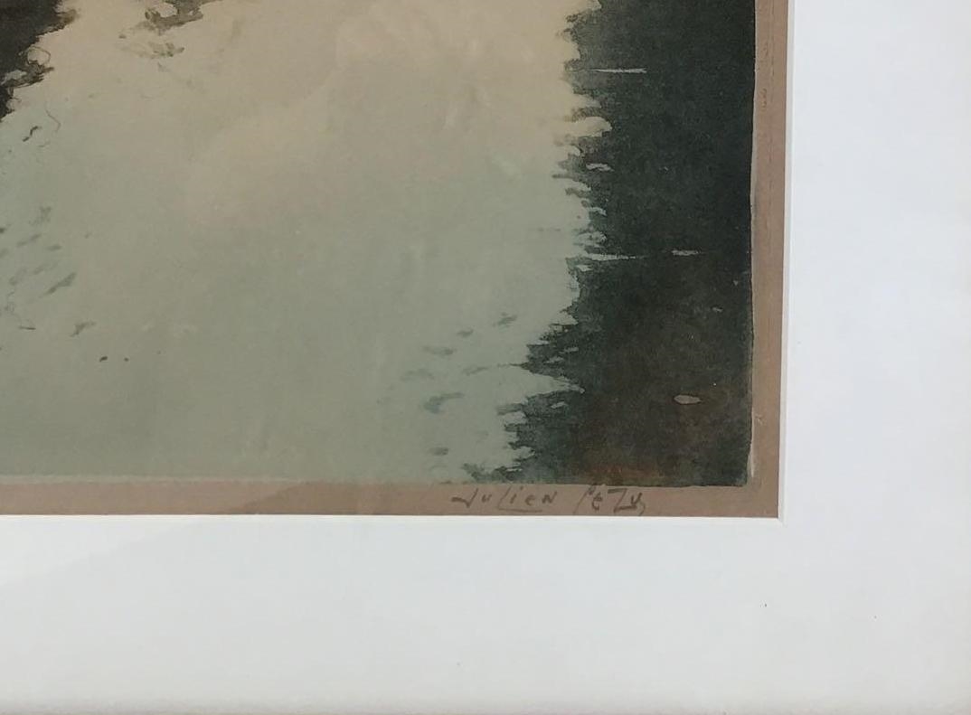 Julien Celos | European canal scene | MutualArt