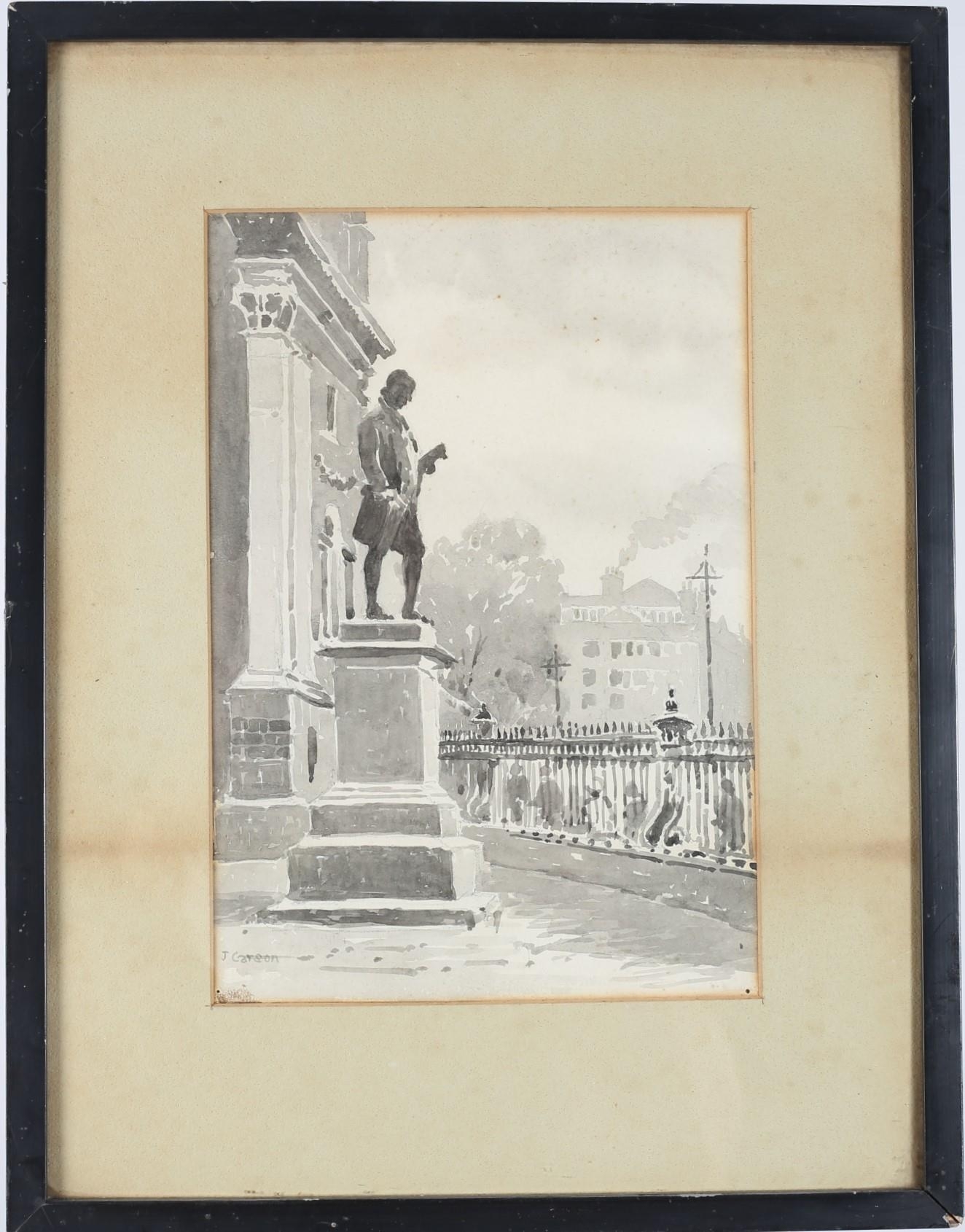 Jo Anne Carson | Statue of Oliver Goldsmith Trinity College Dublin ...