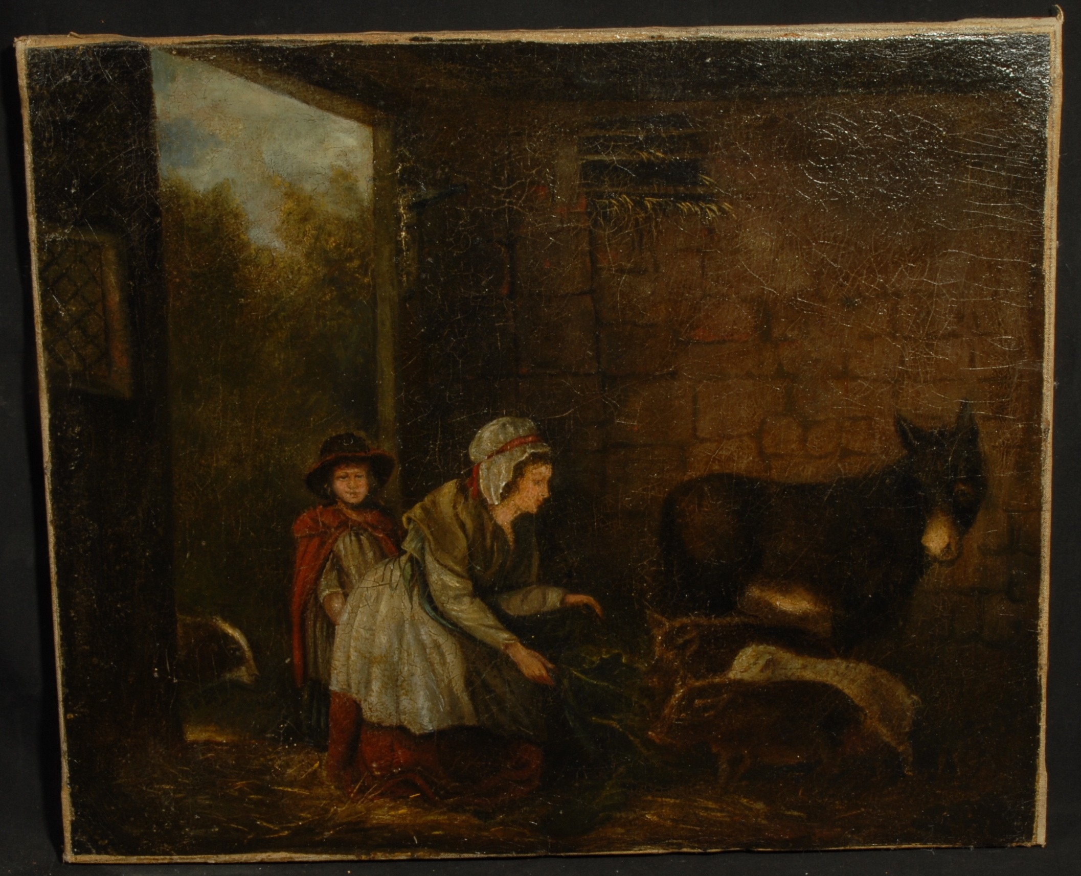 George Morland | The Cottager's Wealth | MutualArt