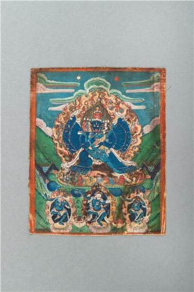 Group of Seven | A GROUP OF SEVEN TSAKALI THANGKAS | MutualArt