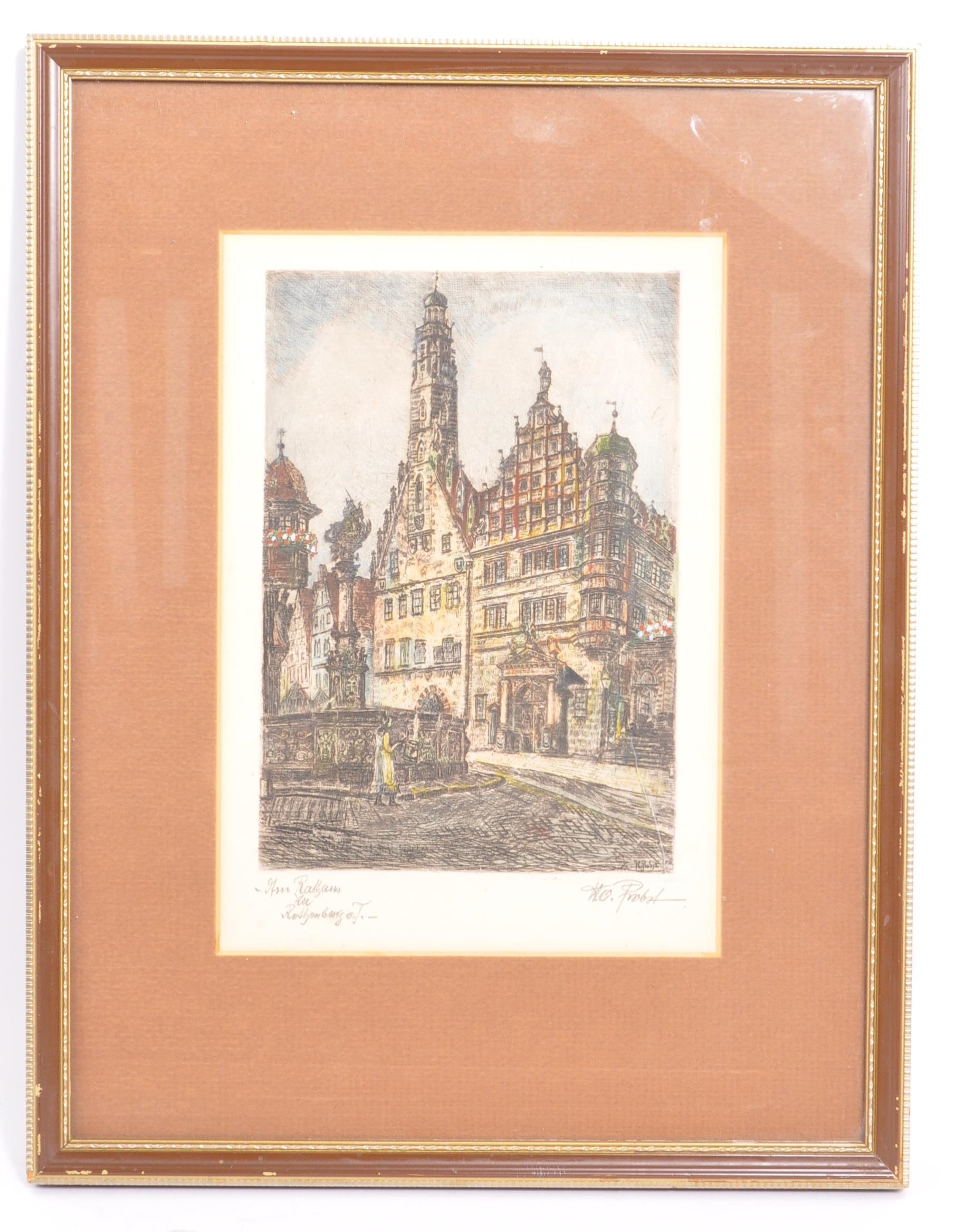 Otto Ferdinand Probst | THREE EARLY 19TH CENTURY ETCHINGS BY OTTO ...