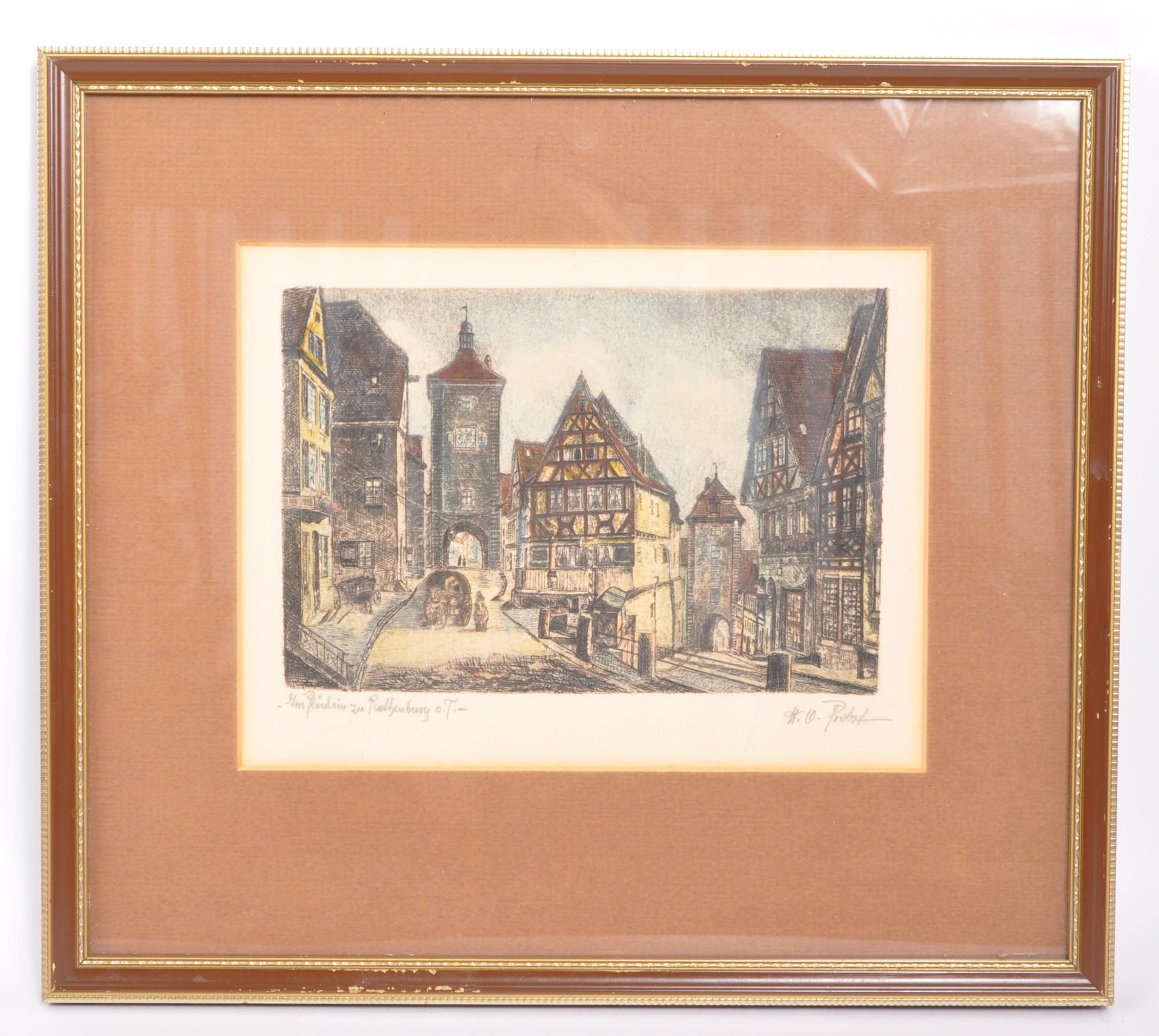 Otto Ferdinand Probst | THREE EARLY 19TH CENTURY ETCHINGS BY OTTO ...