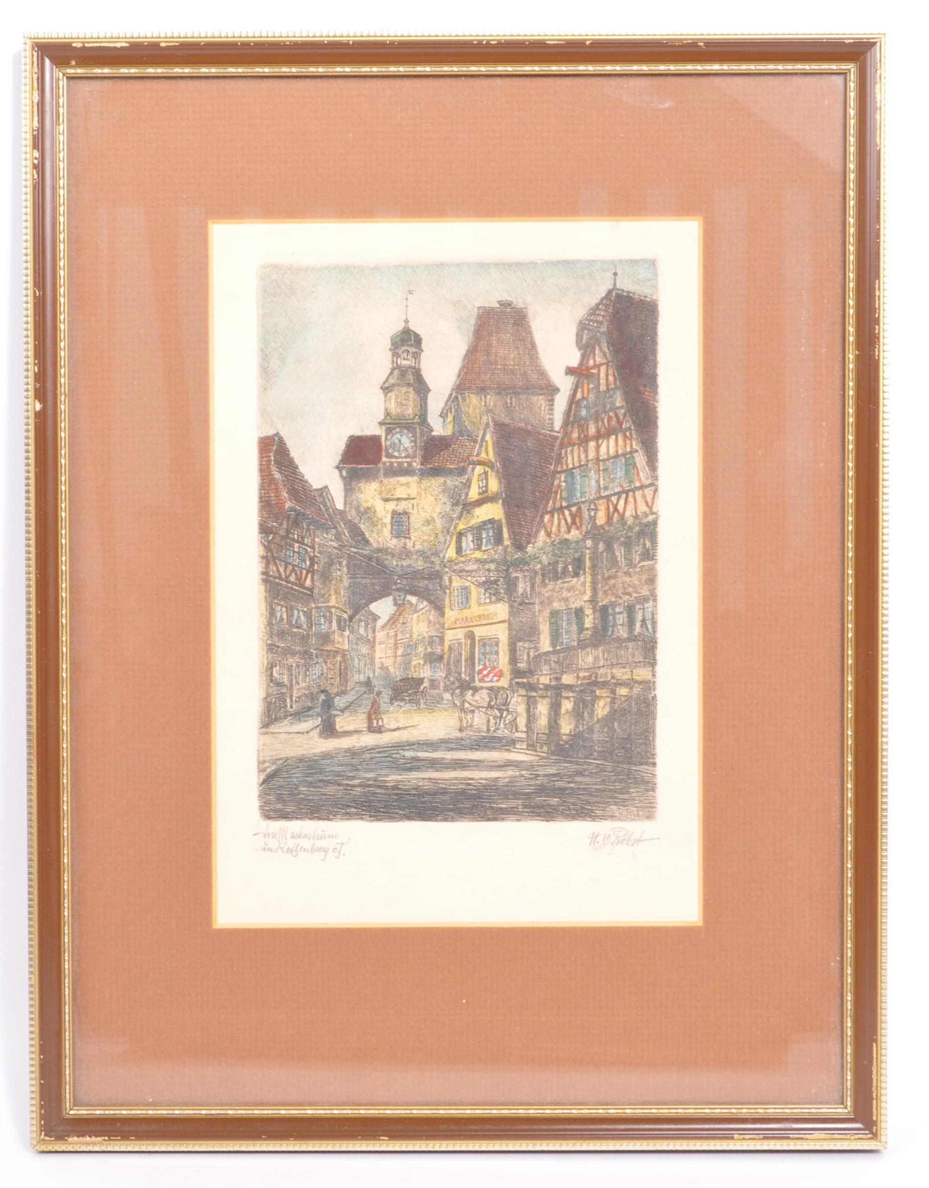 Otto Ferdinand Probst | THREE EARLY 19TH CENTURY ETCHINGS BY OTTO ...